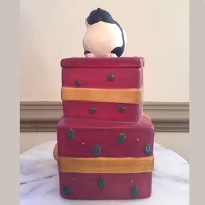 Sakura | Kitchen | Warren Kimble Cat Christmas Gift Boxes Cookies Jar ...